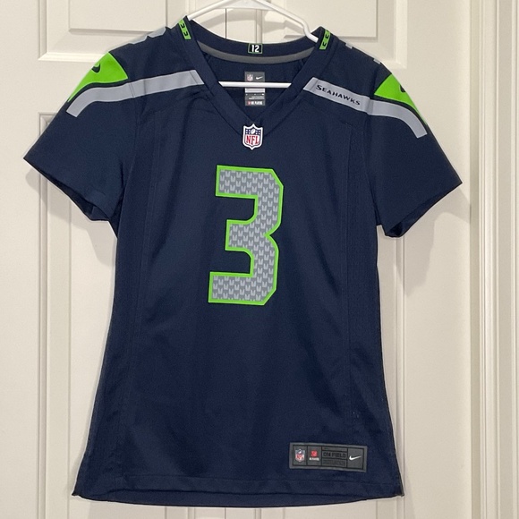 Nike | Tops | Seattle Seahawks Nike Womens Official Nfl Jersey 3 Wilson ...